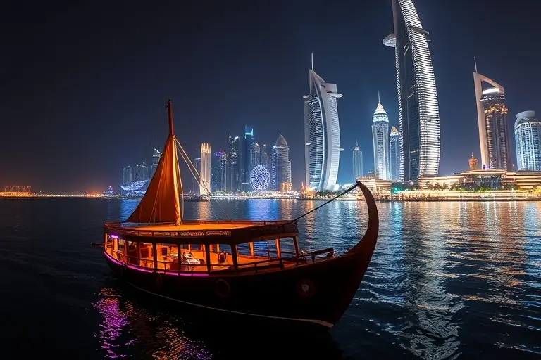 Marina Dhow Cruise Dubai | @79/PP Call 050 23 48 228